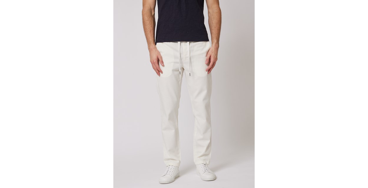 City colino drawstring pant Marshmallow | DECADES
