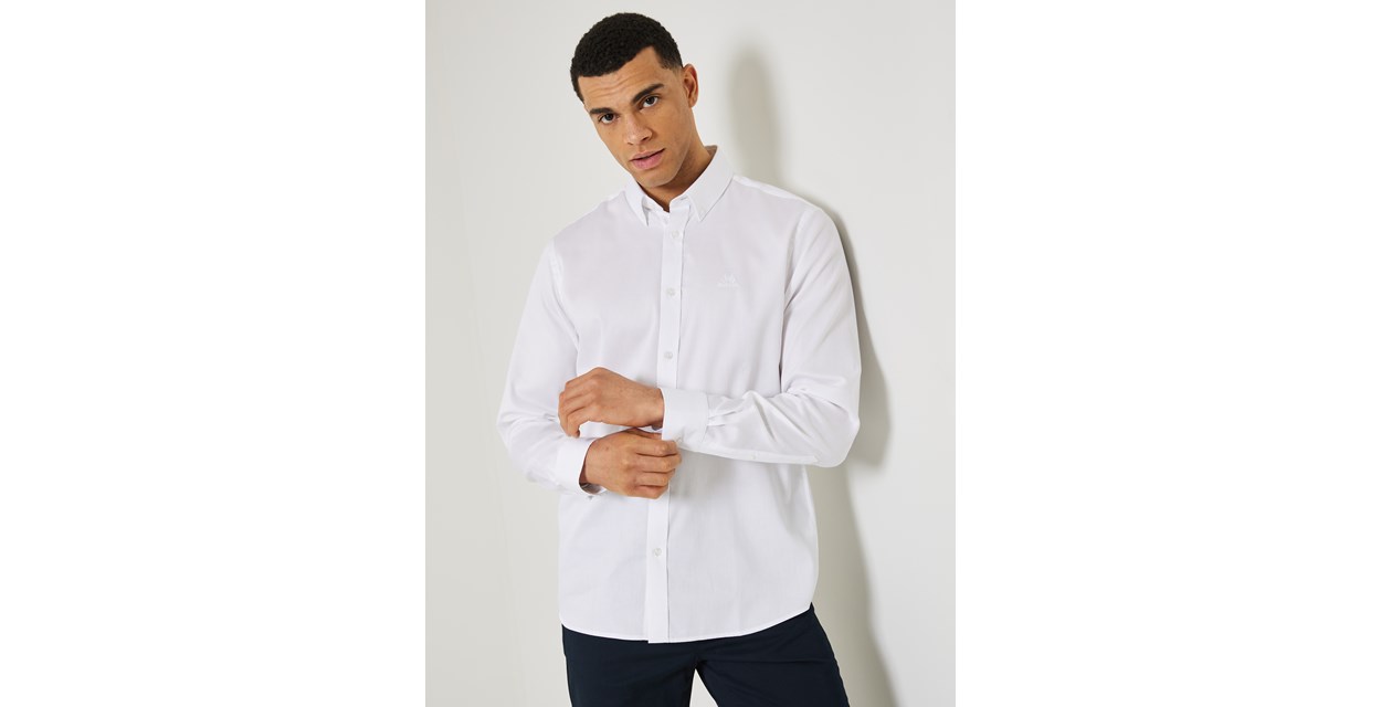 Peretti skjorte - Regular fit Bright White | DECADES