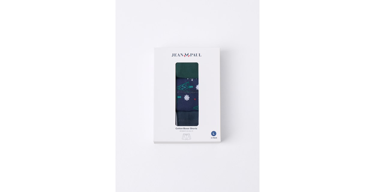 Alfred 3 pk boxer Rain Forest | DECADES