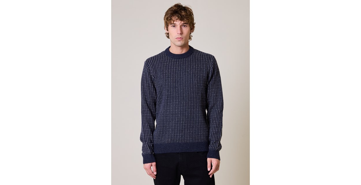 Edwin sweater Navy Blazer | DECADES