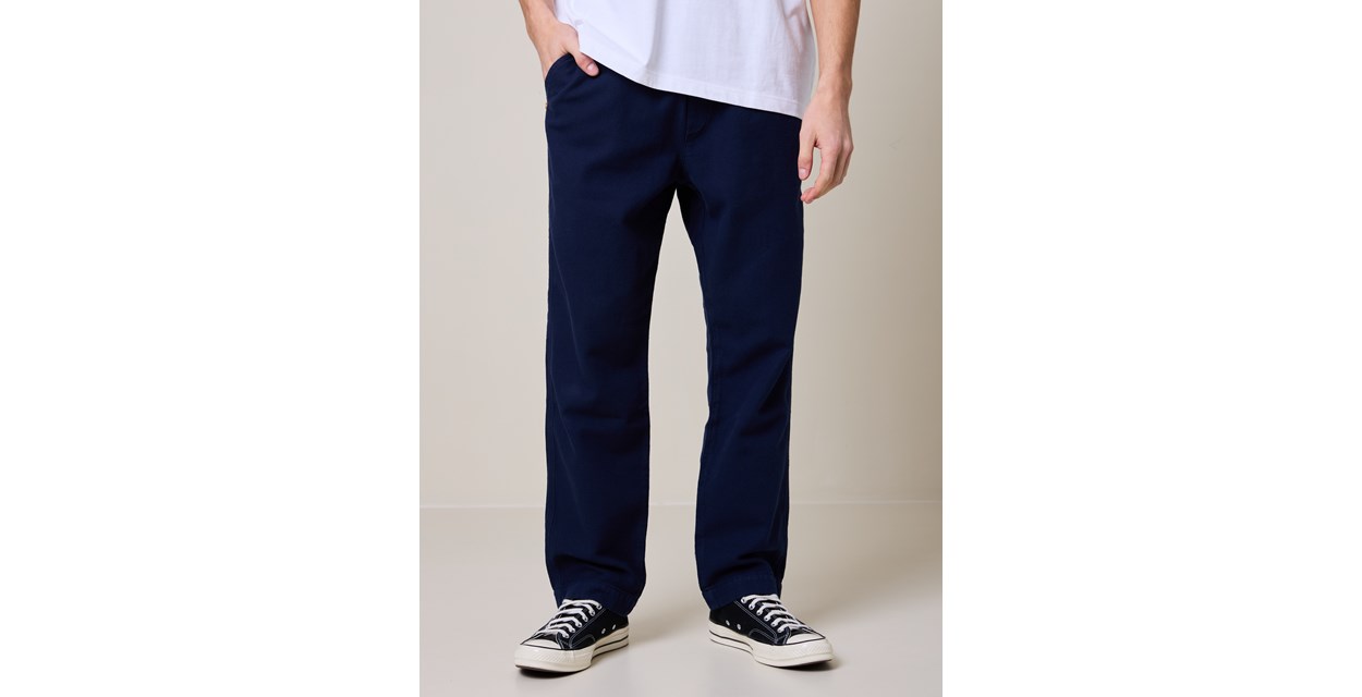 Loose colino drawstring Navy Blazer | DECADES